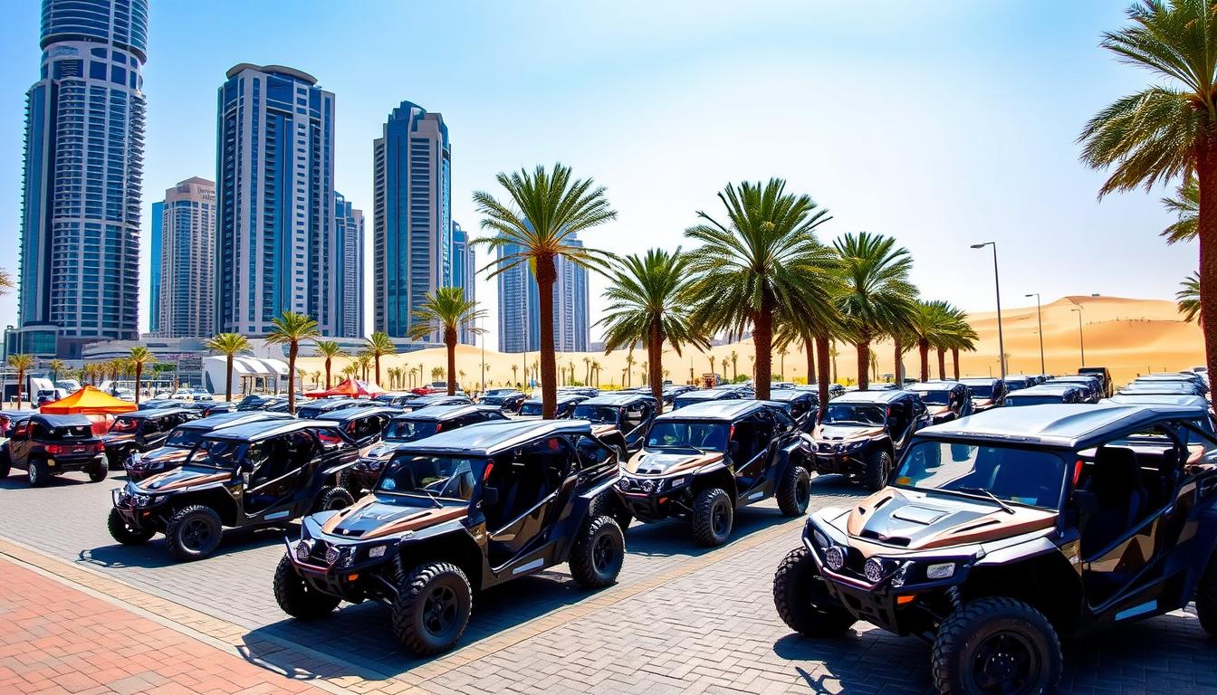 Dubai Desert Dune Buggy Tour with Downtown Pickup